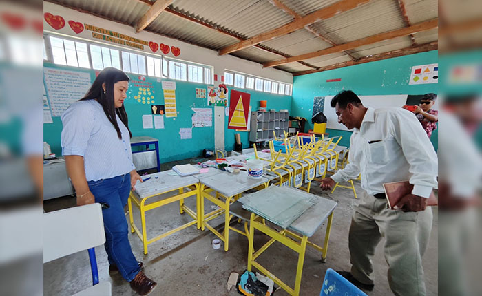 Chimbote: actualizarán expediente técnico para reconstruir colegio en Santa Clemencia